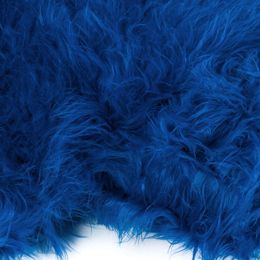 buttinette Langhaarpl&uuml;sch, royalblau