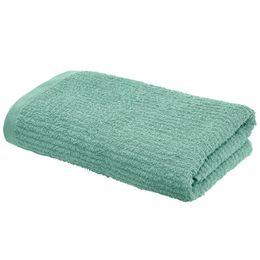OTTO home Handtuch &raquo;Riva, 50x100, Premium Handt&uuml;cher, 500 gr/m&sup2;&laquo; Hoch-Tief-Struktur, Streifen, weich, 5 Jahre Garantie wei&szlig; Webfrottier, Obermaterial: