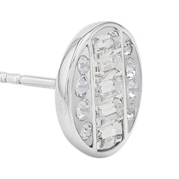 Tom Tailor Damen Tom Tailor Paar Ohrstecker &raquo;Kreis&laquo; mit Preciosa Crystal Edelstahl