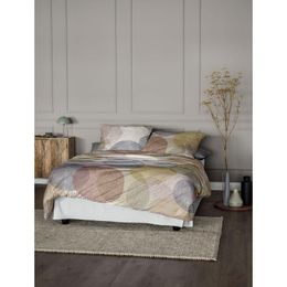Irisette Bettw&auml;sche &raquo;Zobel 8553&laquo; 2 Stk. samtig weich rosa Biber, Obermaterial: 100% Baumwolle B/L: 140cm x 200cm, 1 Stk., 1 Stk., Biber, B/L: 90cm x 70cm, 2 