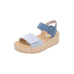 Remonte Sandale Damen Gr&ouml;&szlig;e 43 saphir / hellblau