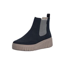 Rieker Chelsea Boots Damen Gr&ouml;&szlig;e 39 ecru / nachtblau
