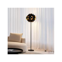 home24 Stehleuchte PRESSO in Gold | Gr.: onesize