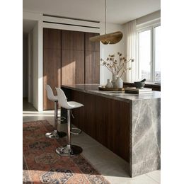 KADIMA DESIGN KORSIKA, Barhocker Kunstleder , Hocker Sitzhocker Tresenhocker, in Wei&szlig; | Gr.: onesize