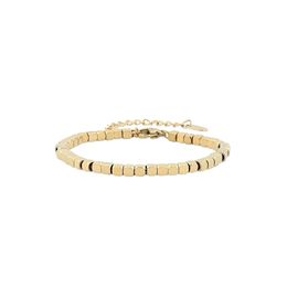 Akzent Armband 'Cube, langlebig' Damen Gr&ouml;&szlig;e 15 cm gold