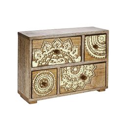 Butlers Deko-Schrank BALI in Gold | Gr.: onesize