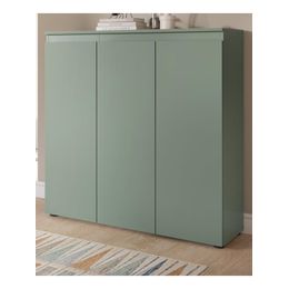 Inn.Furn Kommode gr&uuml;n 105 x 11 cm, Anrichte mit 10 F&auml;chern | Gr.: onesize