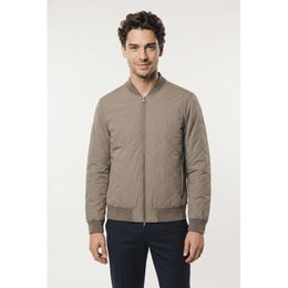 Cinque Herren Blouson &raquo;CIRAPID_S&laquo; Regular Fit, 2-Wege-Zipper, Rippstrickkrage und B&uuml;ndchen beige M