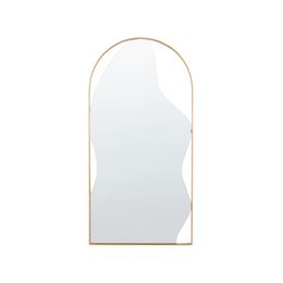 Beliani Wandspiegel COLOMBIER in Gold - (W) 41 x (H) 81 x (L) 2 cm Vertikal | Gr.: onesize