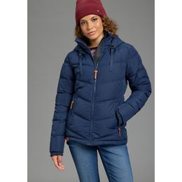 Kangaroos Damen Kangaroos Winterjacke mit Kapuze mit Kapuze und Kordelzug, Rei&szlig;verschlusstaschen und Innentasche 36