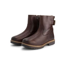 TRAVELIN' Leder-Boots "Tingvoll" in Braun - 57% | Gr&ouml;&szlig;e 41 | Damen-stiefel