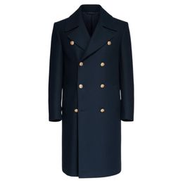 Ombre Between-Seasons Coat 'OM-COWC-0134' male size XL Dark blue