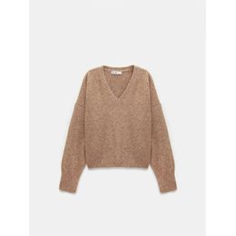 Dilvin Pullover 'Pullover' Damen Gr&ouml;&szlig;e S/L camel