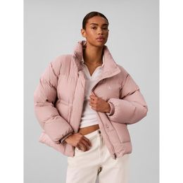 Calvin Klein Jeans Damen Steppjacke &raquo;RELAXED STAND COLLAR DOWN&laquo; ohne Kapuze Regular fit mit Stehkragen rosa M