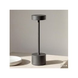 home24 Akku-Tischleuchte LIM in Schwarz | Gr.: onesize