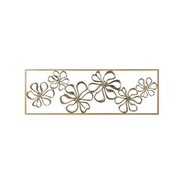 Beliani Wandobjekt CERIUM in Gold - (W) 90 x (H) 31 x (L) 0.5 cm Vertikal | Gr.: onesize