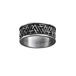 Reytel Ring 'VALKNUT' Herren Gr&ouml;&szlig;e 52 silber