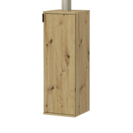 Inn.Furn Schuhschrank Eiche Artisan 30 cm, Flurschrank mit flexibler Inneneinteilung | Gr.: onesize