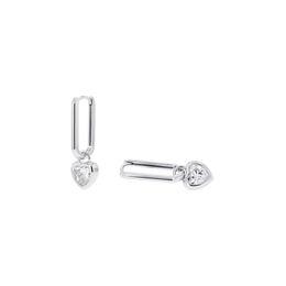 Tom Tailor Creolen Silber 925, rhodiniert in silber | Gr.: onesize