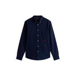 Tommy Hilfiger Button Up Shirt male size XL Dark blue / Red