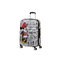 American Tourister Wavebreaker Disney Spinner 67 cm mit TSA-Zahlenschloss in Minnie Comics White | Gr.: onesize