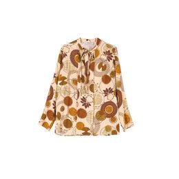 Camomilla Italia Bluse 'Susanna' Damen Gr&ouml;&szlig;e XXXL beige / braun
