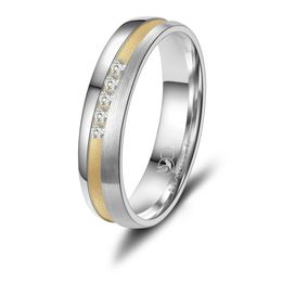 MARRYA Ring 'MARRYA SI-23 Ehering aus Silber' female size 56 Silver