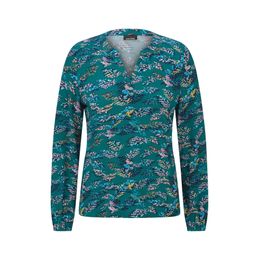 GOLDNER Shirt Damen Gr&ouml;&szlig;e XL navy / hellblau / petrol / hellpink