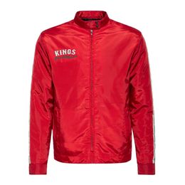 King Kerosin &Uuml;bergangsjacke 'Speedway Kings' Herren Gr&ouml;&szlig;e S rot Sommerjacke