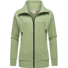 Ragwear Zip-Up Hoodie 'Shocky' female size L Green