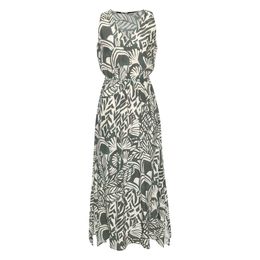 Lascana Kleid Damen Gr&ouml;&szlig;e 34 gr&uuml;n / wollwei&szlig;