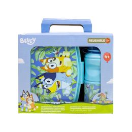 Bluey Set mit 380ml Wasserflasche und Brotdose Lunchbox-Set | Gr.: onesize