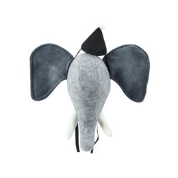 Beliani Wandobjekt BADOU in Grau/Wei&szlig;/Schwarz - (W) 36 x (H) 36 x (L) 16 cm Vertikal | Gr.: onesize
