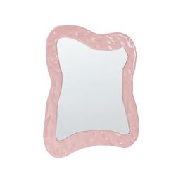 Beliani Wandspiegel PENCRAN in Rosa - (W) 60 x (H) 80 x (L) 3 cm Horizontal | Gr.: onesize