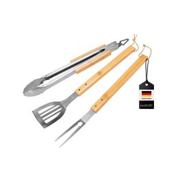 bremermann 3tlg-Set Grillbesteck | Gr.: onesize