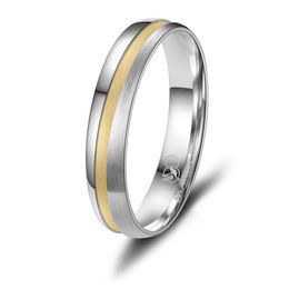 MARRYA Ring 'MARRYA SI-23 Ehering aus Silber' female size 48 Gold