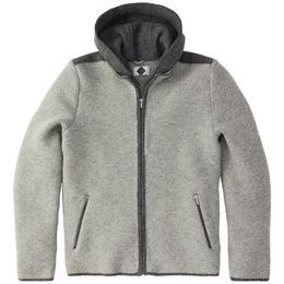 STAPF Herren-Strickjacke mit Kapuze XL Grau
