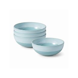 like. by Villeroy & Boch 4er Set Sch&uuml;sseln Perlemor Aqua &oslash; 16,9 cm blau in blau | Gr.: onesize
