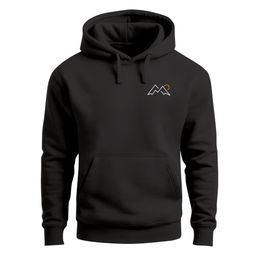 Neverless Sweatshirt 'Mountain Lineart' male size M Black
