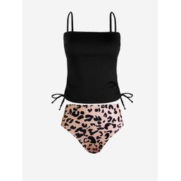 Cupshe Tankini 'High waist' Damen Gr&ouml;&szlig;e XS schwarz