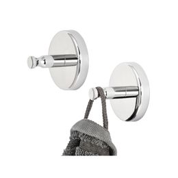 bremermann 2er-Set Handtuchhaken LUCENTE ca. &Oslash; 6 x 4,5 cm T | Gr.: onesize