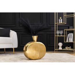 Riess Ambiente Handgefertigte Vase ORIENT L 50cm gold Metall Hammerschlag Design Riess-Ambiente Orientalisch Boheme Shabby