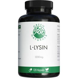 Heilpflanzenwohl GmbH Green Naturals L-Lysin 1200mg hochdosiert veg.Kps. 120 St