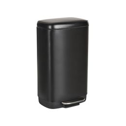 Beliani Abfallbeh&auml;lter ECOCOLLECT in Schwarz - (W) 35 x (H) 61 x (L) 26 cm | Gr.: onesize