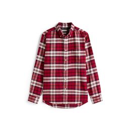 Tommy Hilfiger Button Up Shirt male size XL Blue / Red / Wool white