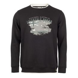 ROADSIGN australia Sweatshirt 'Sweatshirt Lifestyle im authentic Brand & Layered Look' Herren Gr&ouml;&szlig;e M schwarz