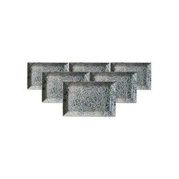 Ritzenhoff & Breker Ritzenhoff & Breker 6er Set Servierplatten Luigi 30 x 20 cm bunt in bunt | Gr.: onesize
