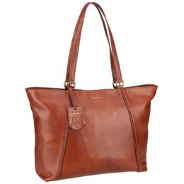 Burkely Shopper Fine Florence Wide 1001707 15.6" in Chestnut | Gr.: onesize