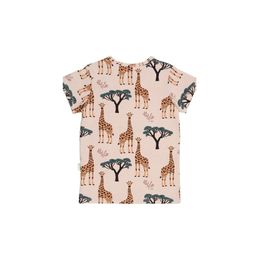 Walkiddy Shirt 'Walkiddy - Giraffen T-Shirt' M&auml;dchen Gr&ouml;&szlig;e 134 beige