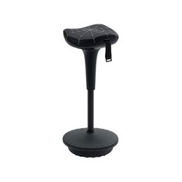 Vinsetto B&uuml;rohocker-34L x 34B x 65,5-83,5H cm-Schwarz | Gr.: onesize
